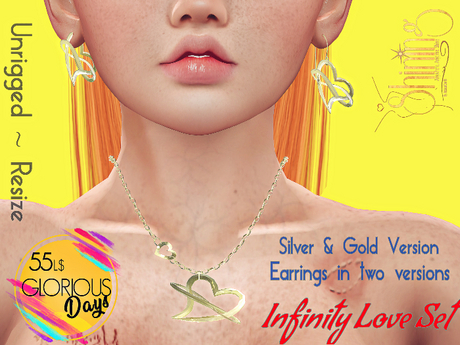 Second Life Marketplace Shining Add Infinity Love Set